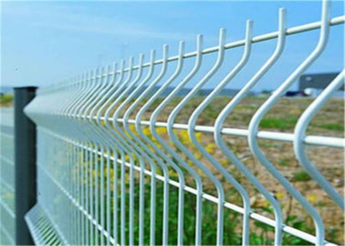 Commercial Welded Wire Mesh Fence 3D Curved Security Mesh Fencing