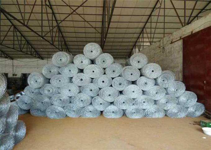 22 Gauge PVC Coated Chicken Wire Mesh Customized Color With ...