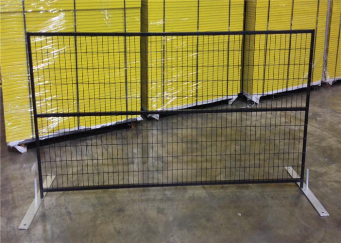 9.5ft Length Removable Metal Fence , Powder Coated Temporary ...