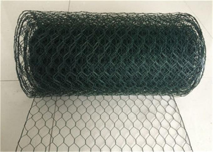 Soft PVC Coated Hexagonal Wire Mesh 0.8mm-2.6mm Wire Diameter Smooth ...