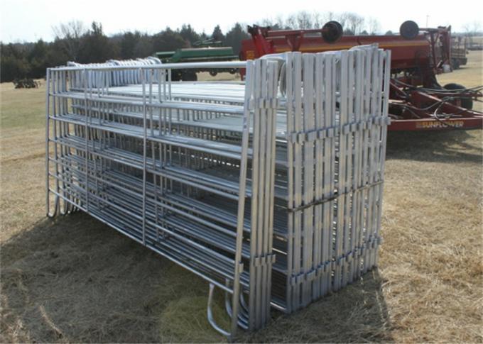 Hot Dip Galvanised Steel Farm Gates , Security Wire Gates And Fences