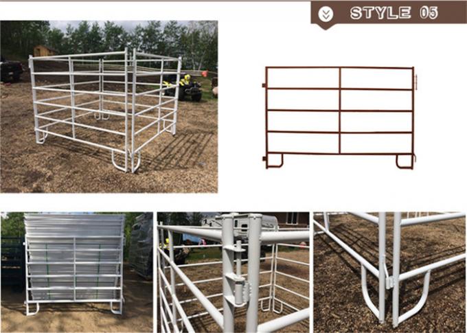 Professional Portable Cattle Panels / Ranch Fence Gate Easily Assembled