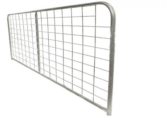 Solid Hot - Dip Galvanized Livestock Gates For Farms 12” 14” 16” Lengths